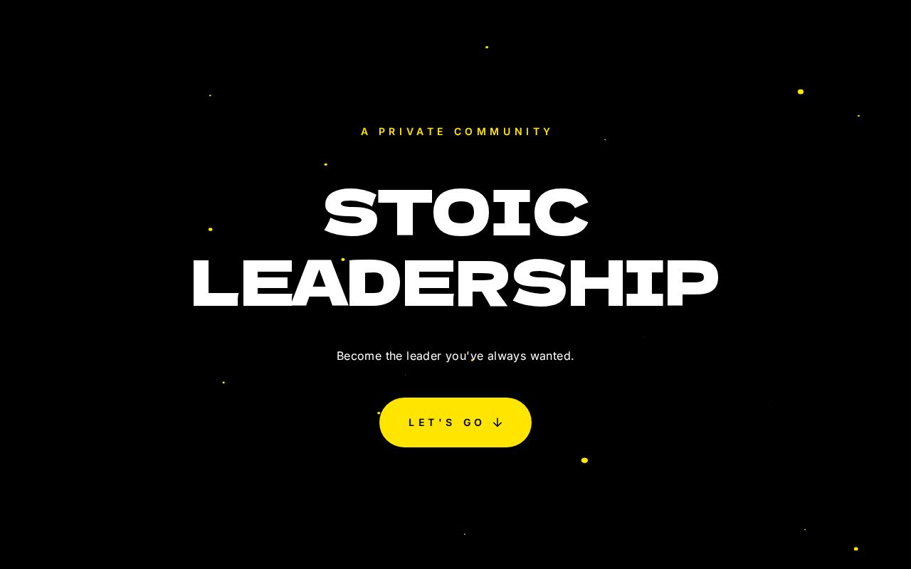 Stoic Leadership